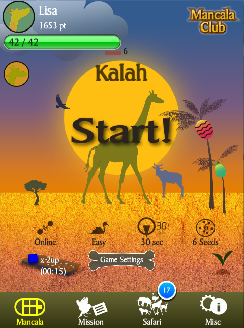 Mancala Club (English) - アブストラクトゲーム博物館(アーカイブ)